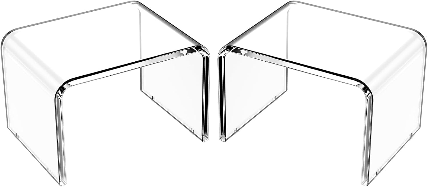 Acrylic Non-Slip Step Stool, Kids Step Stool, Acrylic Stool, Adults ...