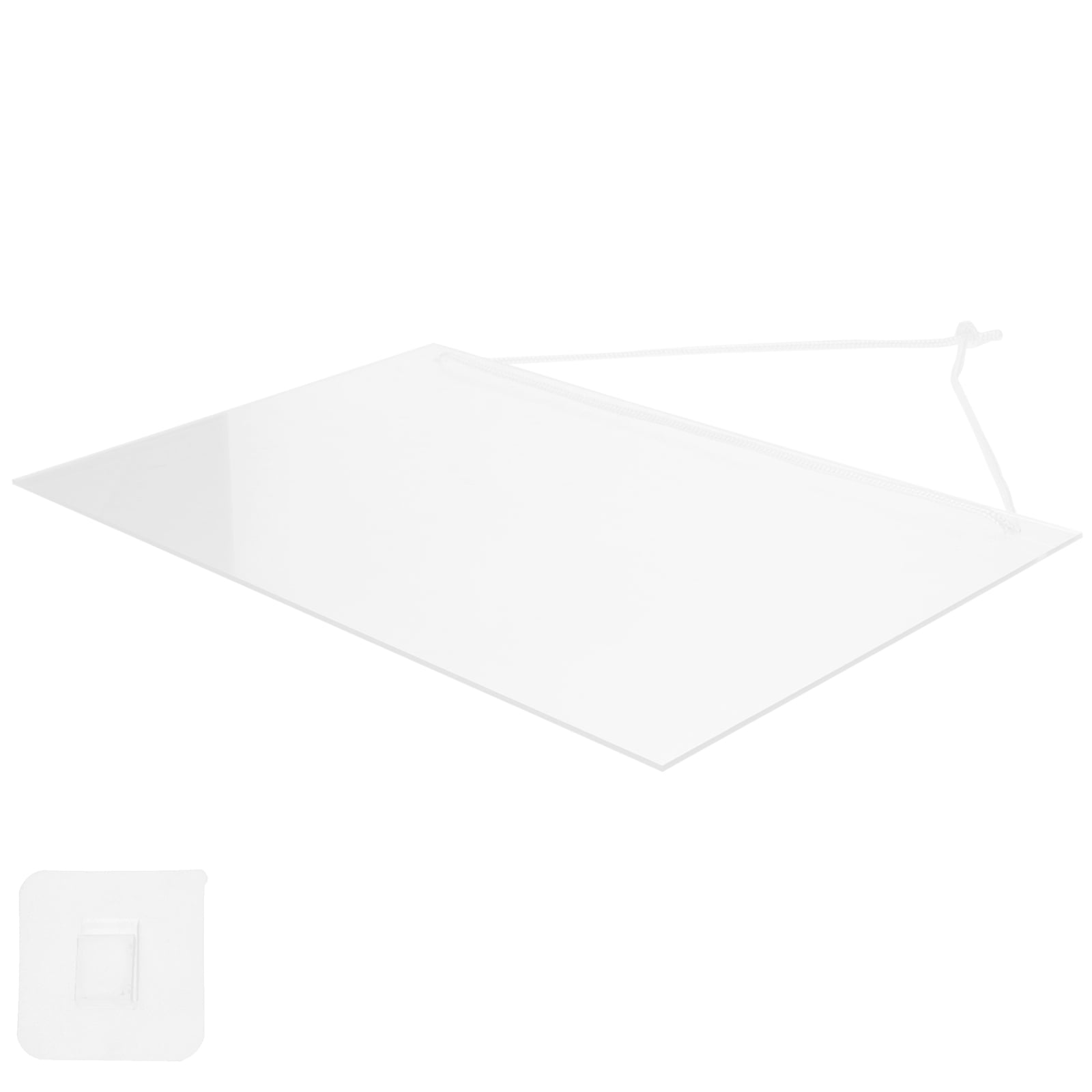 Acrylic Note Board Multi-function Memo Board Acrylic Writing Message ...