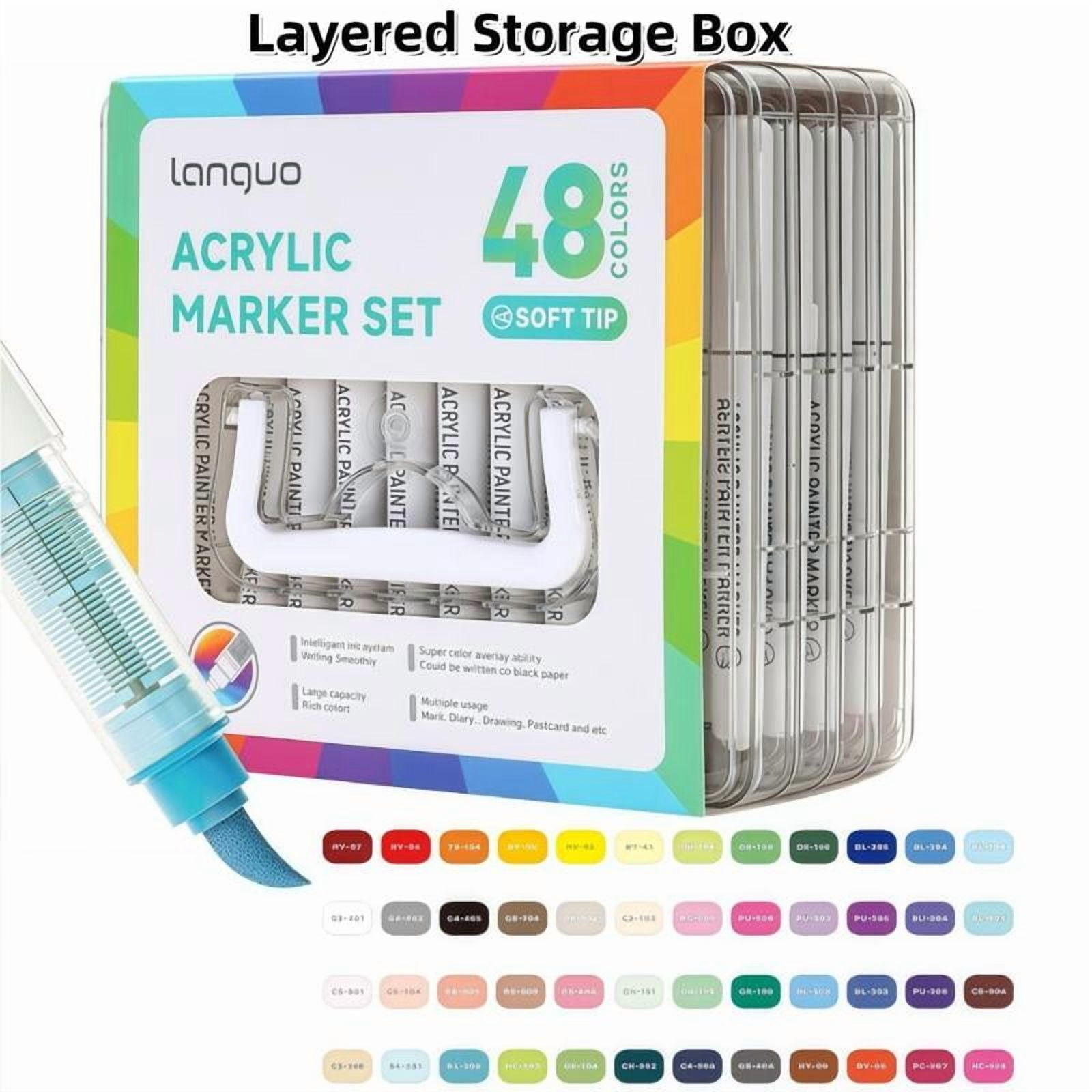 Acrylic Paint Marker Set – Vibrant, Versatile & Ready to Create ...