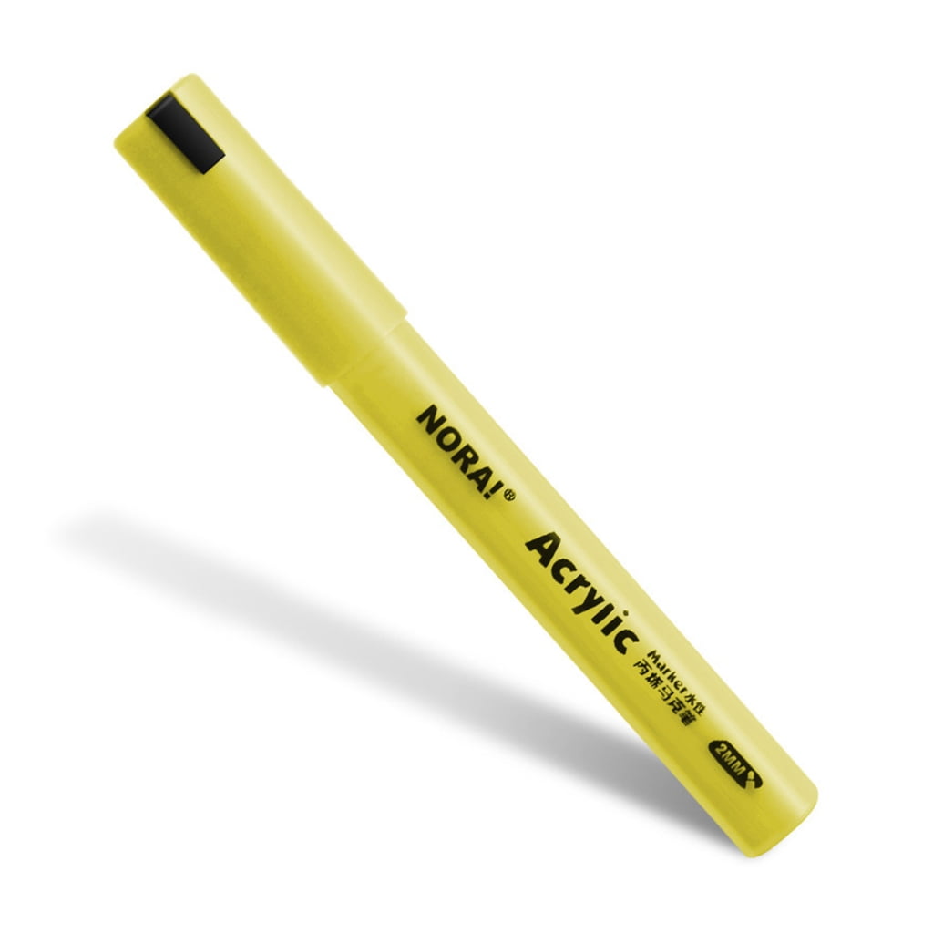 Acrylic Paint Pens, Brush Press Type Tip Paint Marker for Rock Painting ...