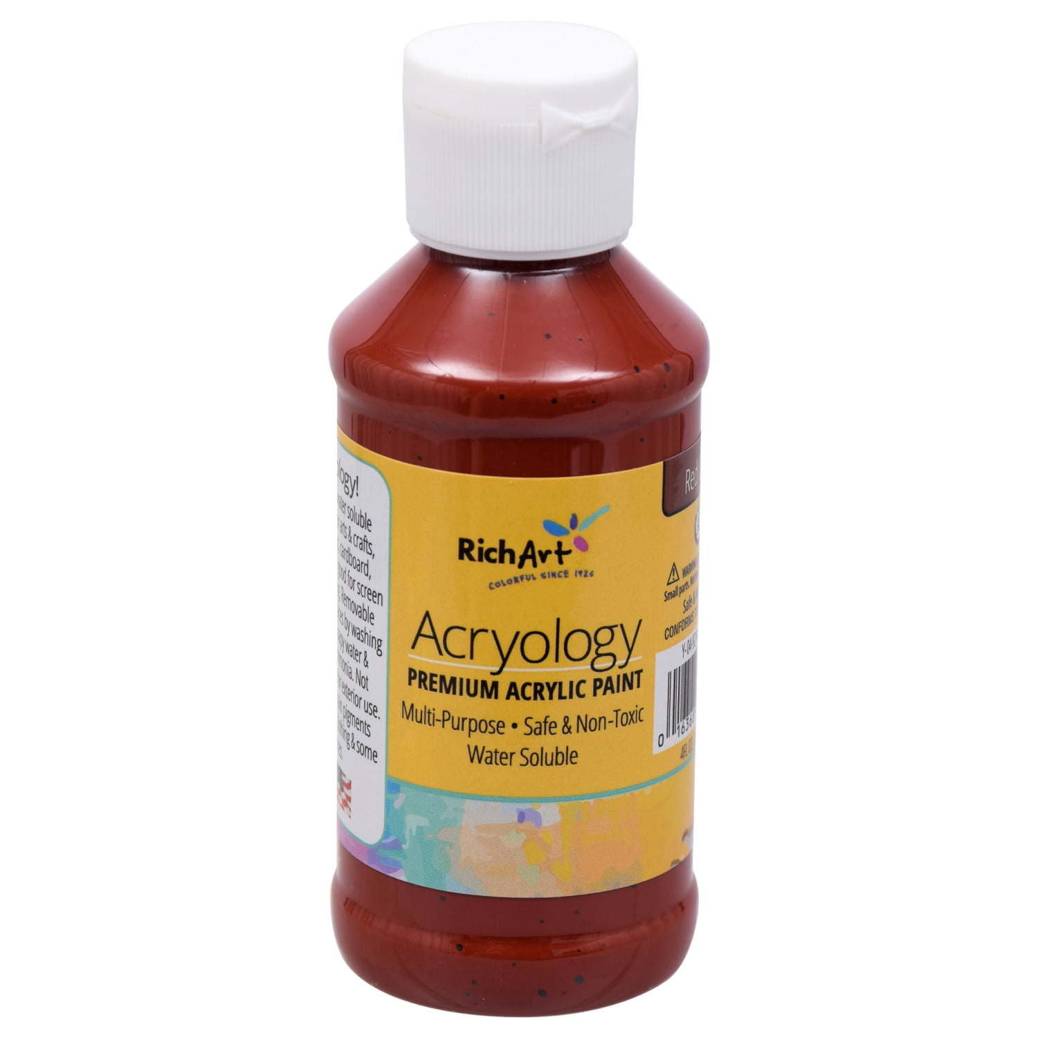 Acrylic Paint - Premium Acrylic Medium Red Oxide Paints, 4-fl.oz. - 6 ...