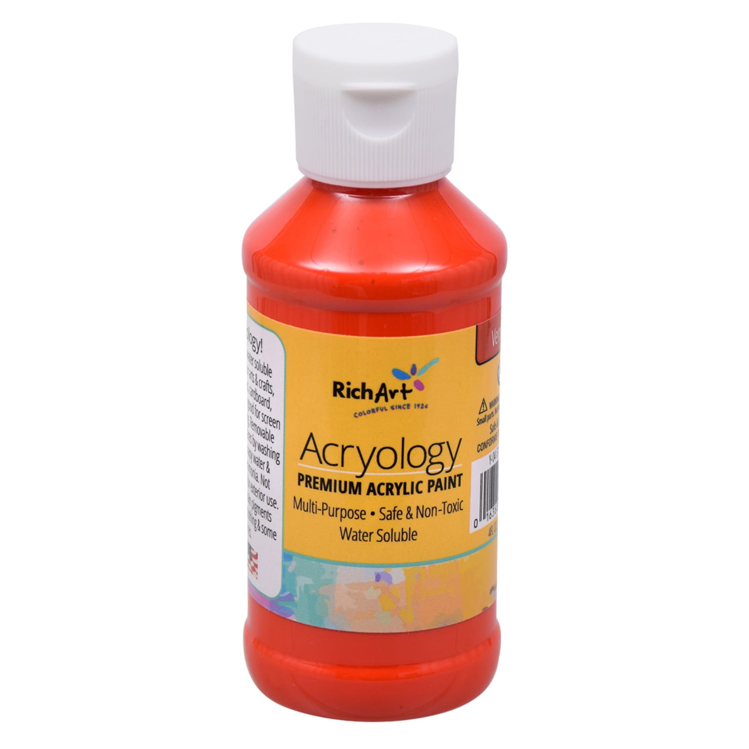 Acrylic Paint - Premium Acrylic Medium Red Paints, 4-fl.oz. - 3 Pack ...