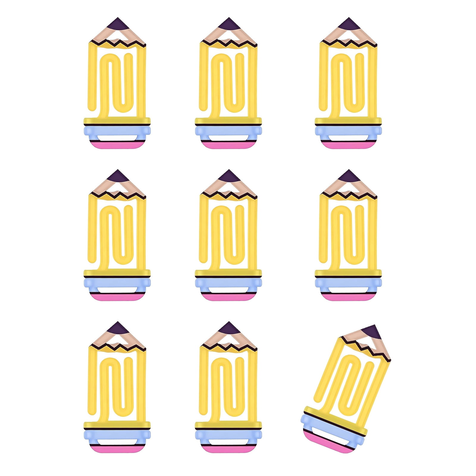 Acrylic Paper Clips, Shatterproof Acrylic Page Marker With Thermal ...