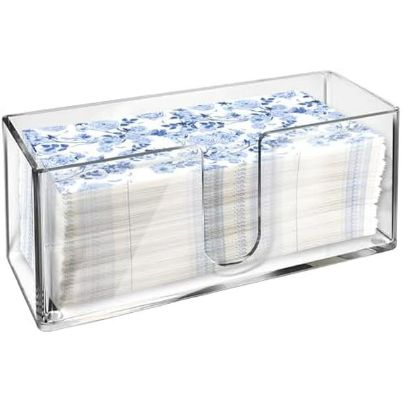 Acrylic Paper Towel Holder for Bathroom or Kitchen – Clear Countertop ...