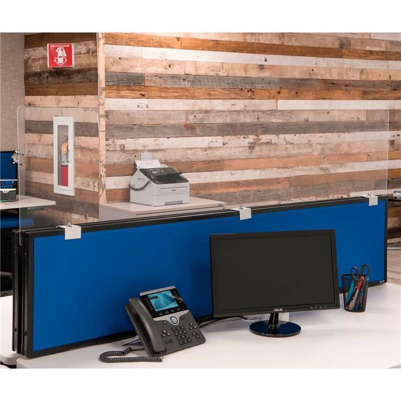 Acrylic Partition Extenders, 59-1/2"W x 18"H, 4/Pack - Walmart.com