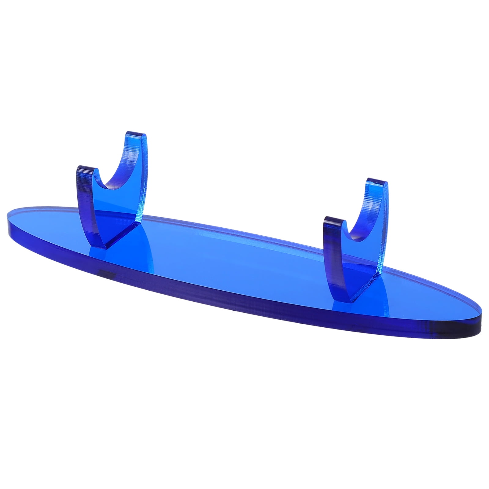 Blue Acrylic Pen Display Holder for Home Use Lightweight with Smooth ...