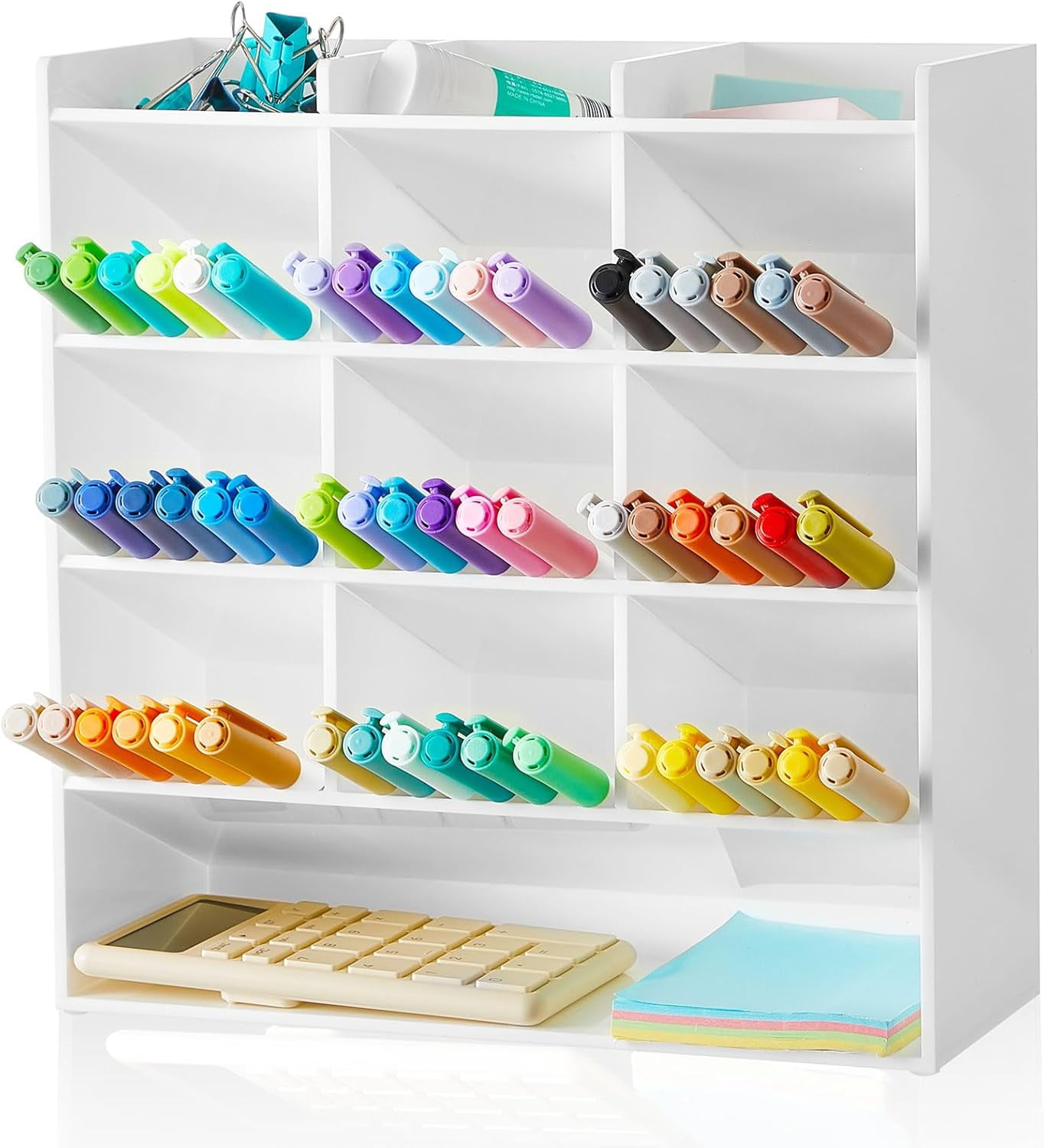 Acrylic Pen Organizer Storage Vertical Marker Organizer Acrylic Pen ...