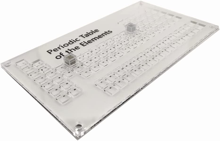 Acrylic Periodic Table Bracket for 10mm Element Cube Tray Collection ...