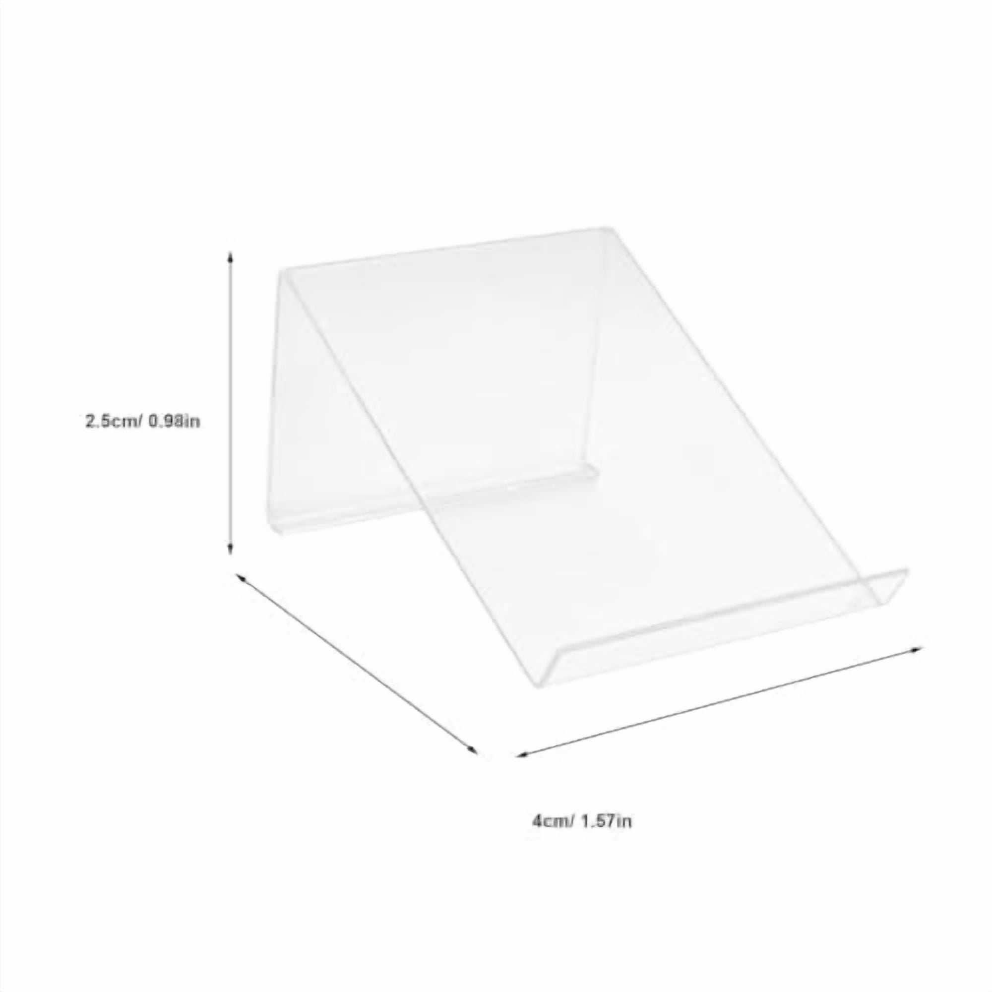 Acrylic Phone Stand Cellphone Holder Display Stand for Landline and ...