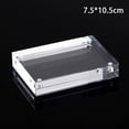 Acrylic Photo Frame 10+10mm Thick Desktop Double-sided Home Ornament ...
