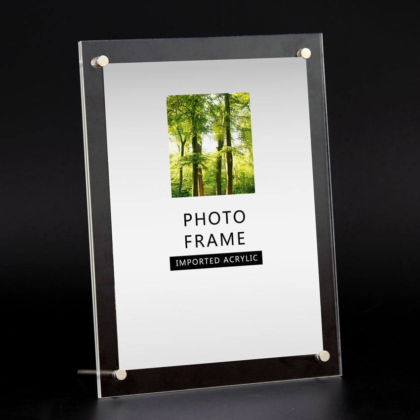 Acrylic Photo Frame with Stand – A4/A3 Certificate Display for Awards ...