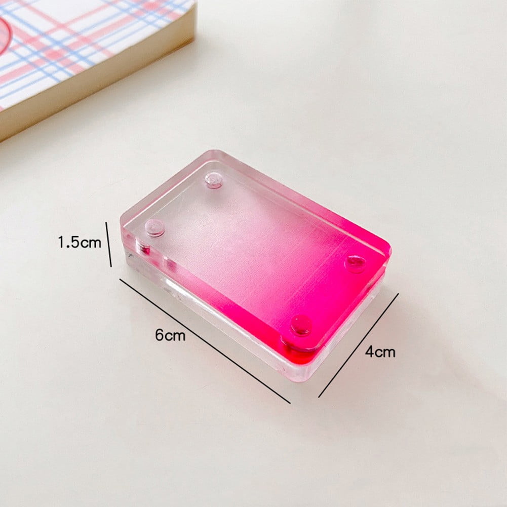 Acrylic Photo Frame Transparent Photocard Holder Magnetic Picture Frame ...