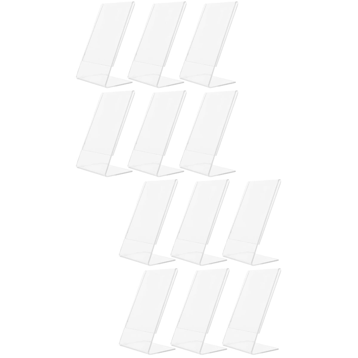 Acrylic Photo Stand The Sign Desktop Emblems Display Shelves Frame ...