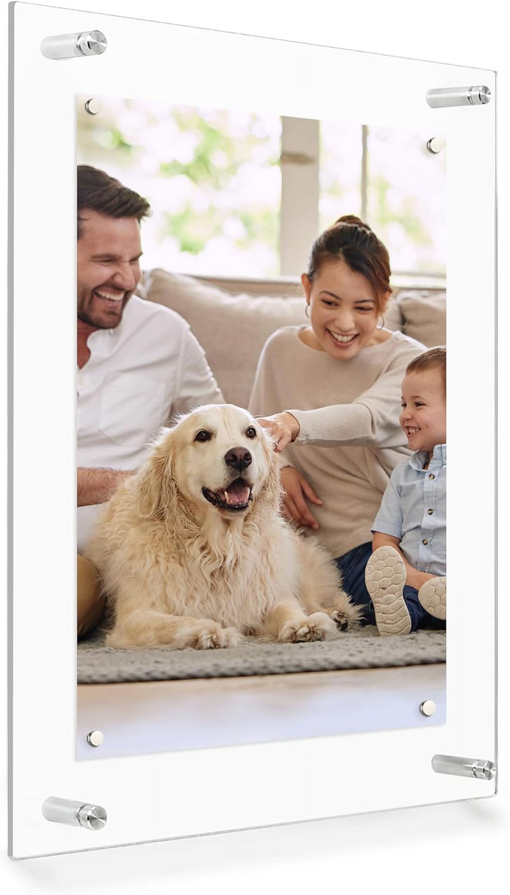 Bent Acrylic Frame 8x10 Single Horizontal - Walmart.com