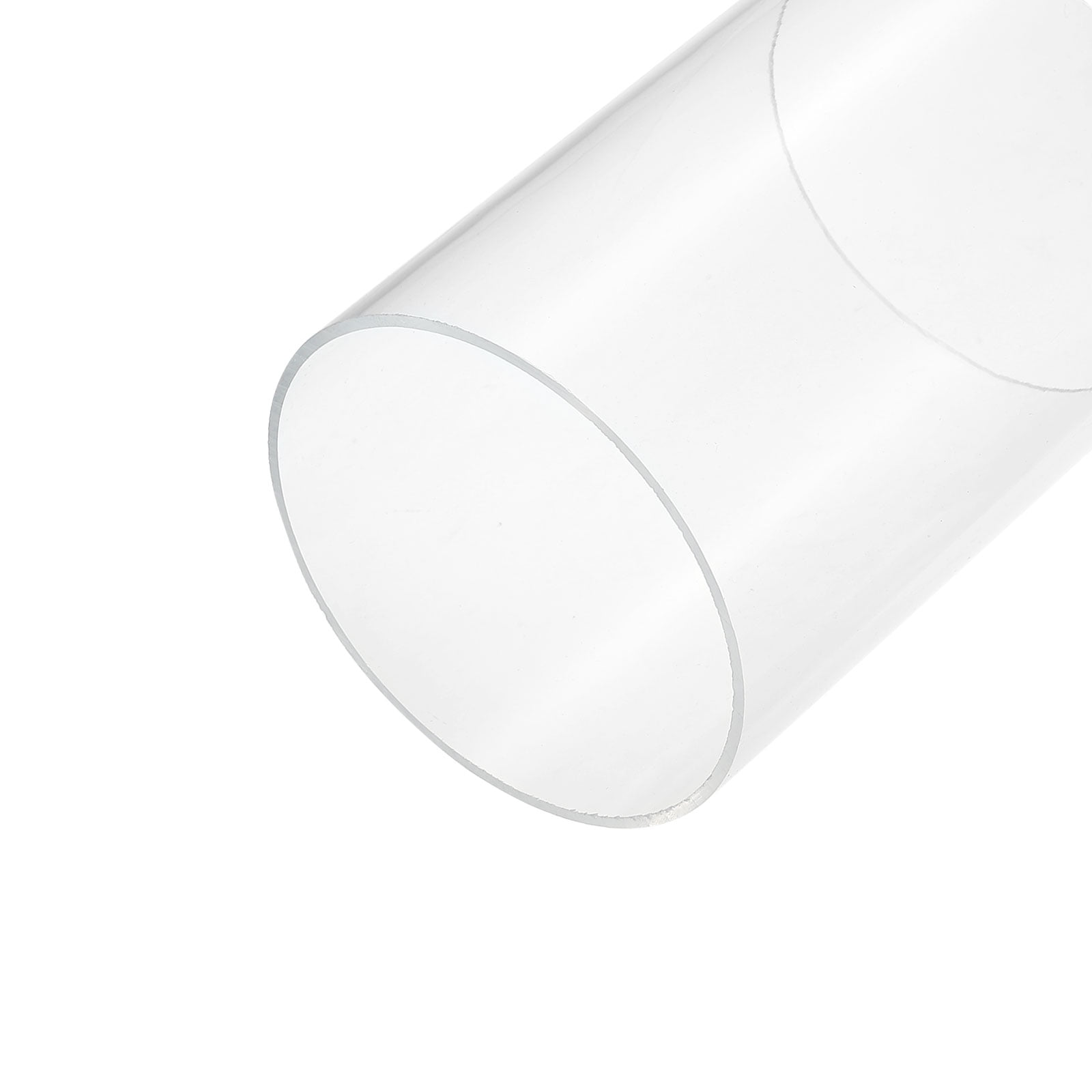 Acrylic Pipe Clear Rigid Round Tube 105mm ID 110mm OD 6" for Lamps and ...