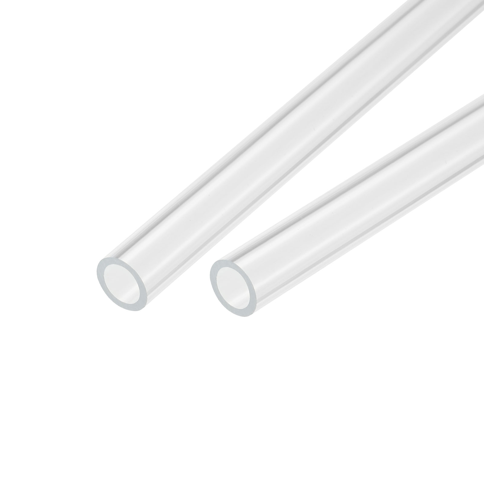 Acrylic Pipe Clear Rigid Round Tube 18mm ID 20mm OD 14" for Lamps and ...