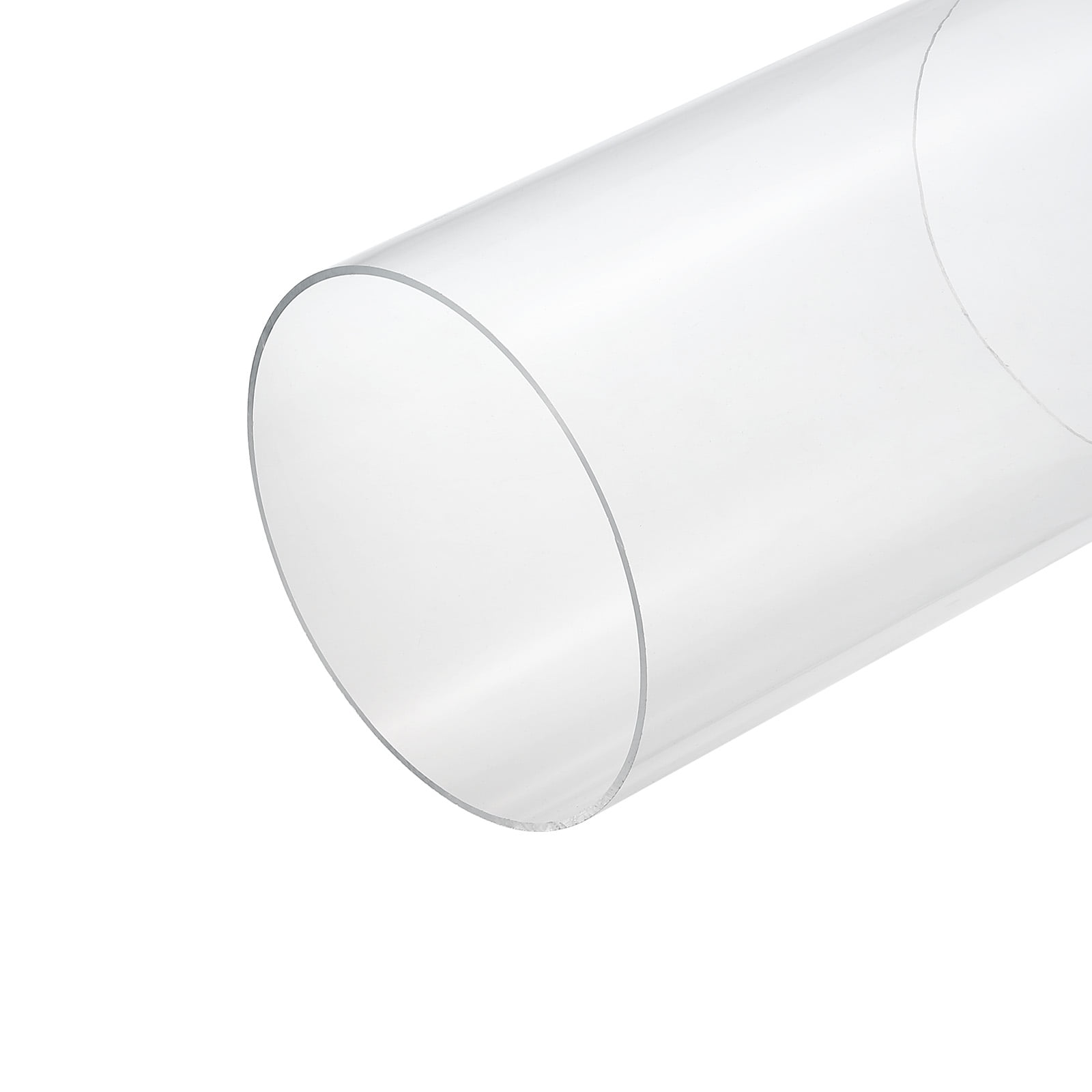 Acrylic Pipe Clear Rigid Round Tube 145mm ID 150mm OD 10" for Lamps and ...