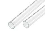 Acrylic Pipe Clear Rigid Round Tube 18mm ID 20mm OD 14" for Lamps and ...