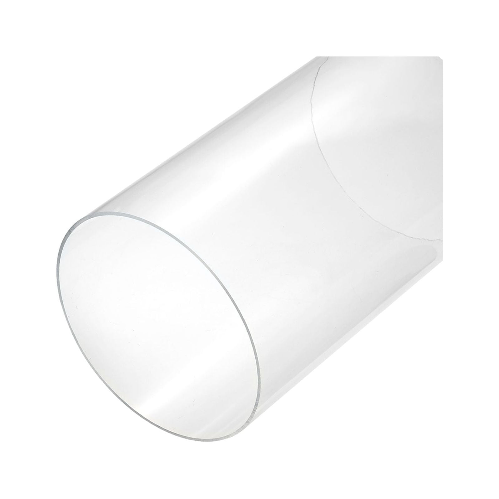 Acrylic Pipe Clear Rigid Round Tube 195mm ID 200mm OD 14" for Lamps and Lanterns, Water Cooling ...