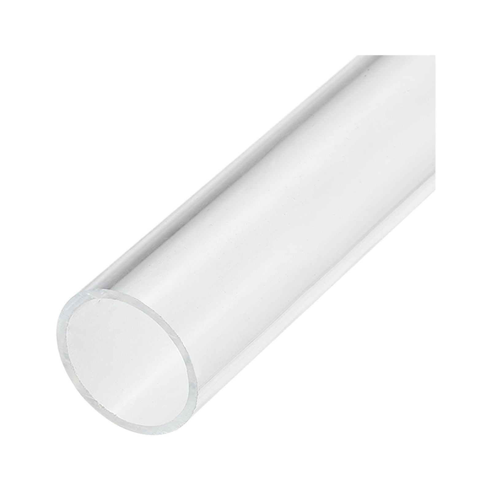 Acrylic Pipe Clear Rigid Round Tube 26mm ID 30mm OD 6" for Lamps and ...