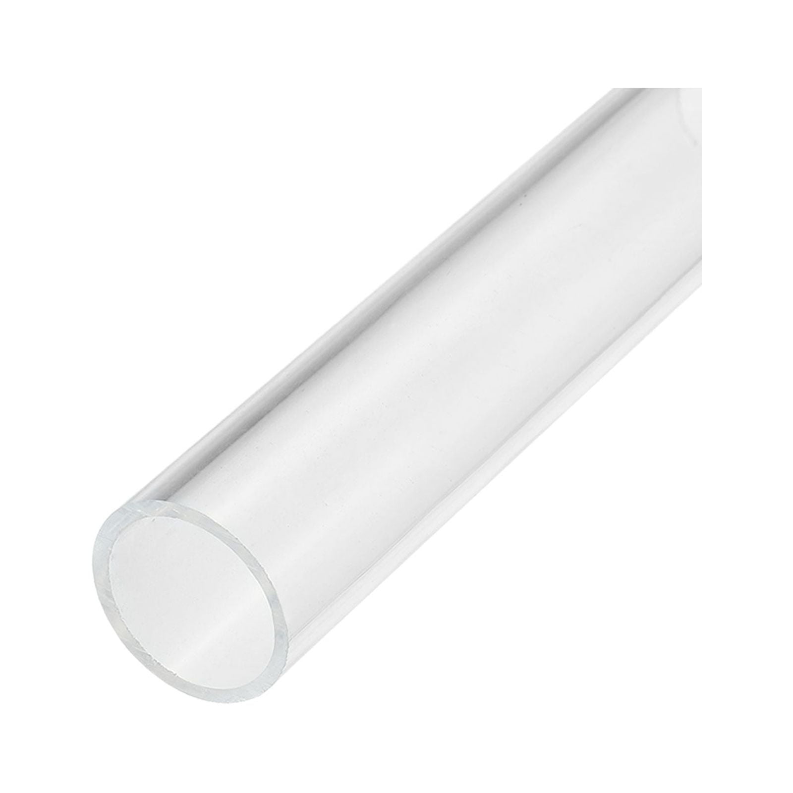 Acrylic Pipe Clear Rigid Round Tube 30mm ID 40mm OD 6" for Lamps and ...