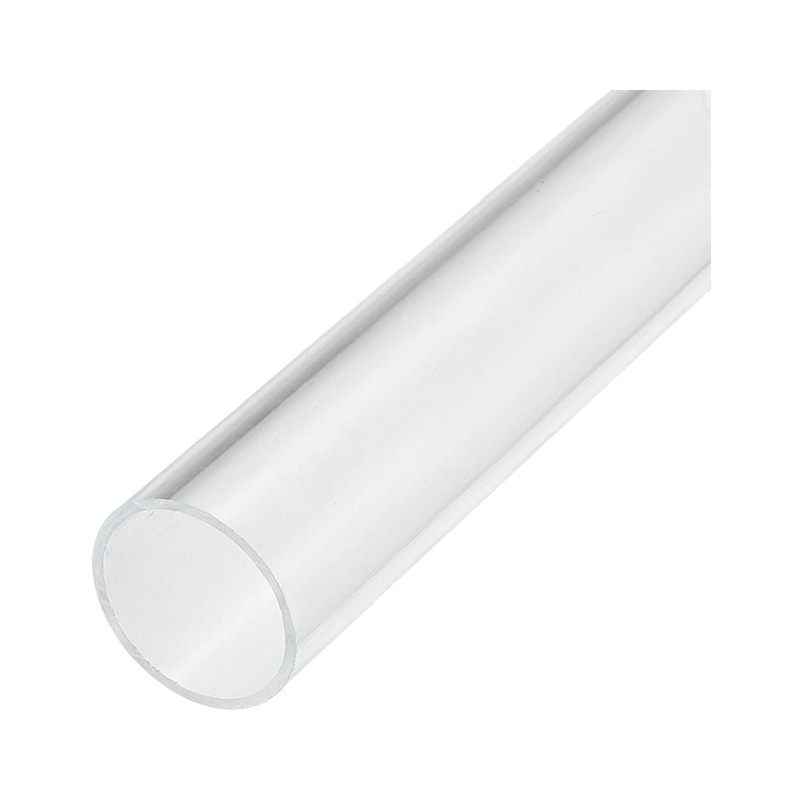 Acrylic Pipe Clear Rigid Round Tube 31mm ID 35mm OD 6" for Lamps and ...