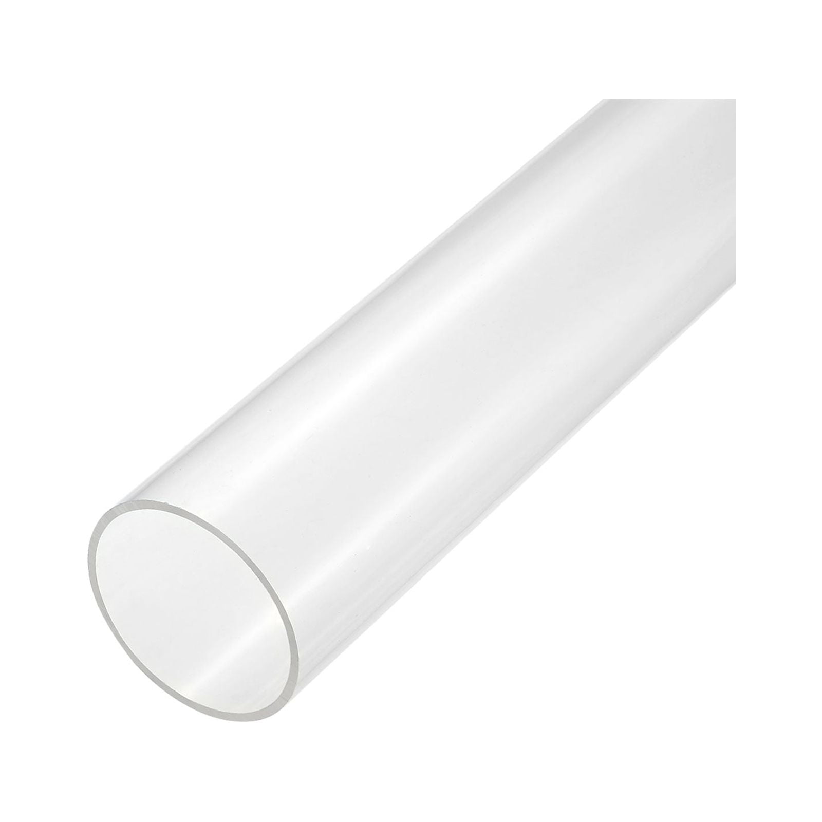 Acrylic Pipe Clear Rigid Round Tube 66mm ID 70mm OD 14" for Lamps and ...