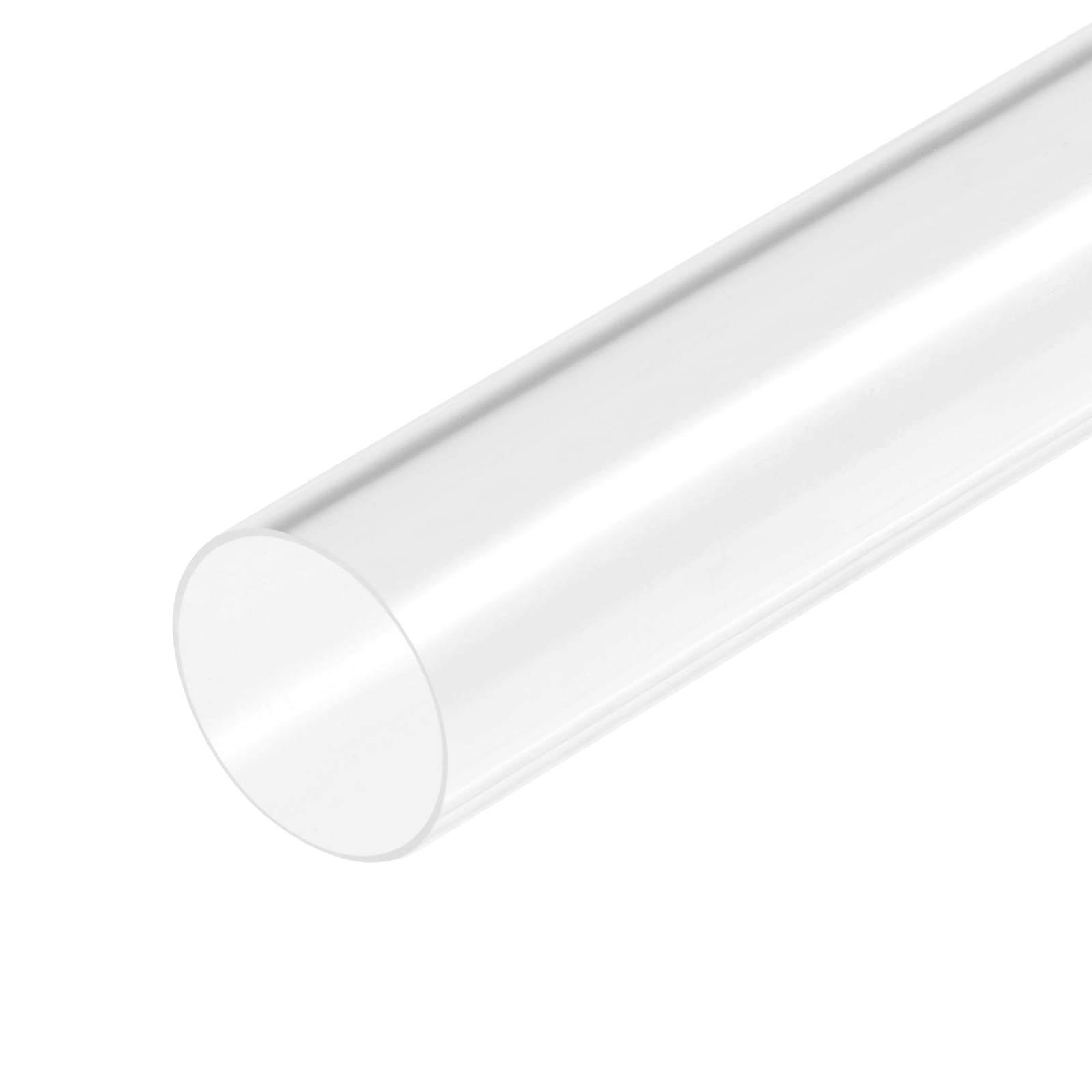 Acrylic Pipe Clear Round Tubing 56mm ID 60mm OD 18" for Lamps and ...