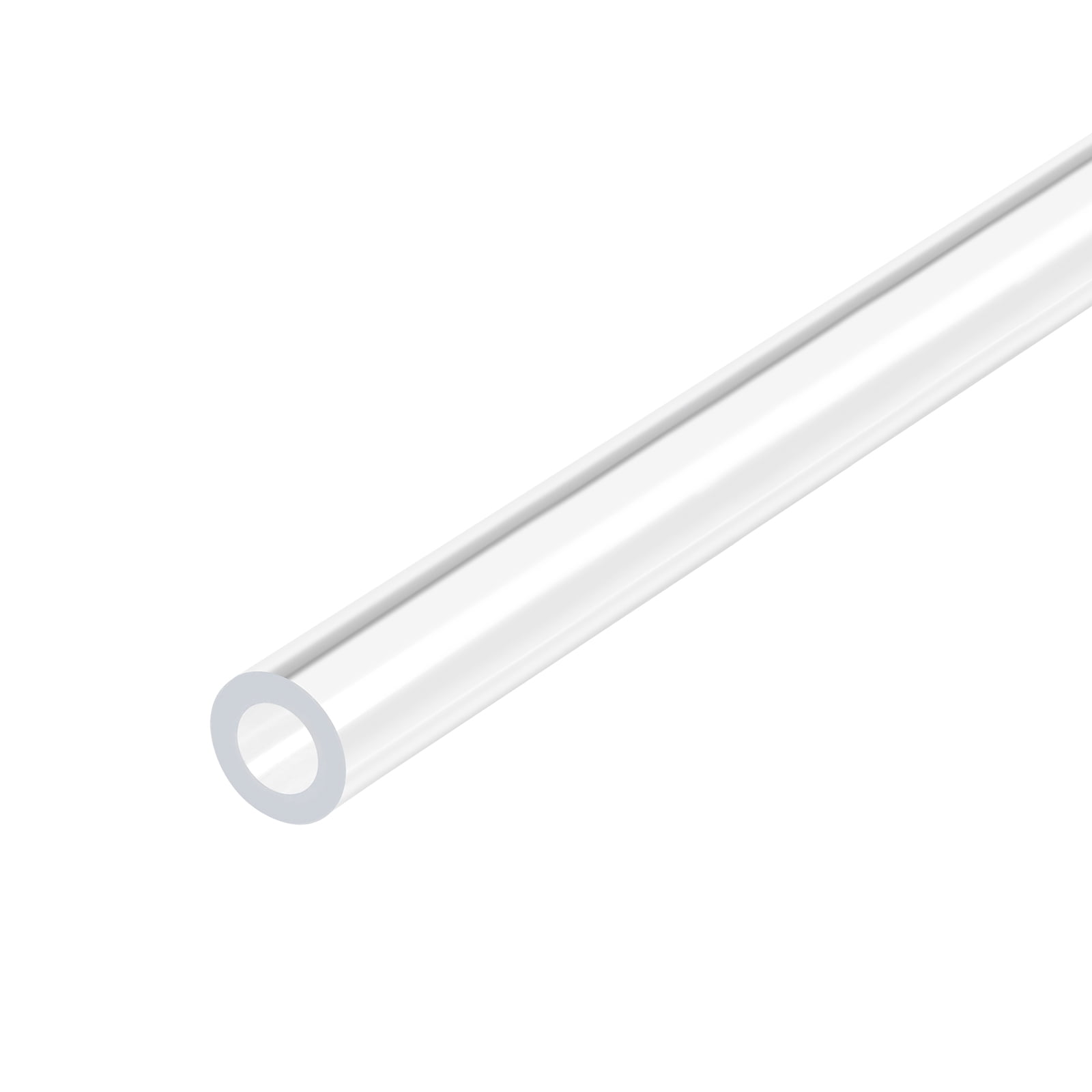 Acrylic Pipe Clear Round Tubing 6mm ID 10mm OD 18" for Lamps and ...