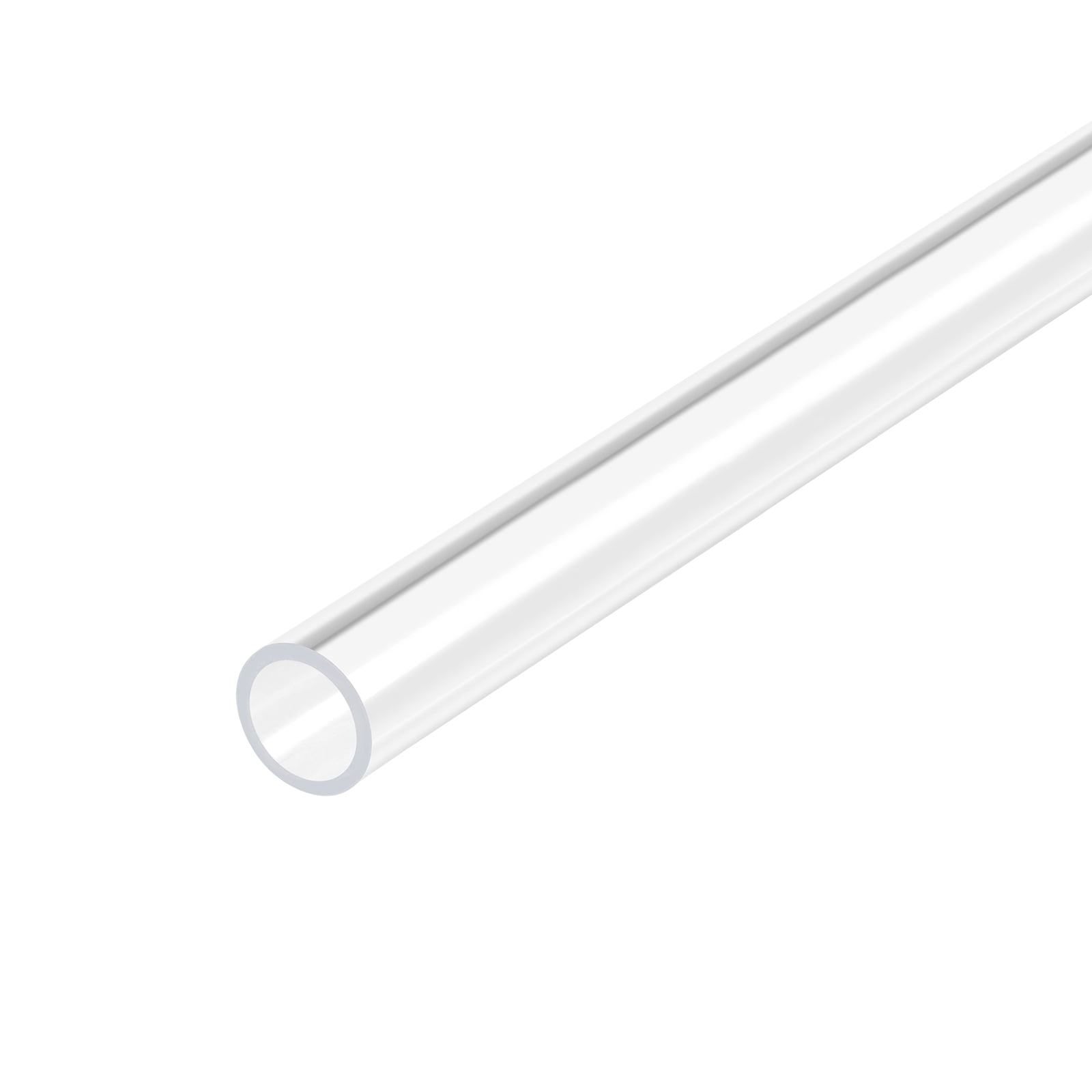 Acrylic Pipe Clear Round Tubing 8mm ID 10mm OD 18" for Lamps and ...