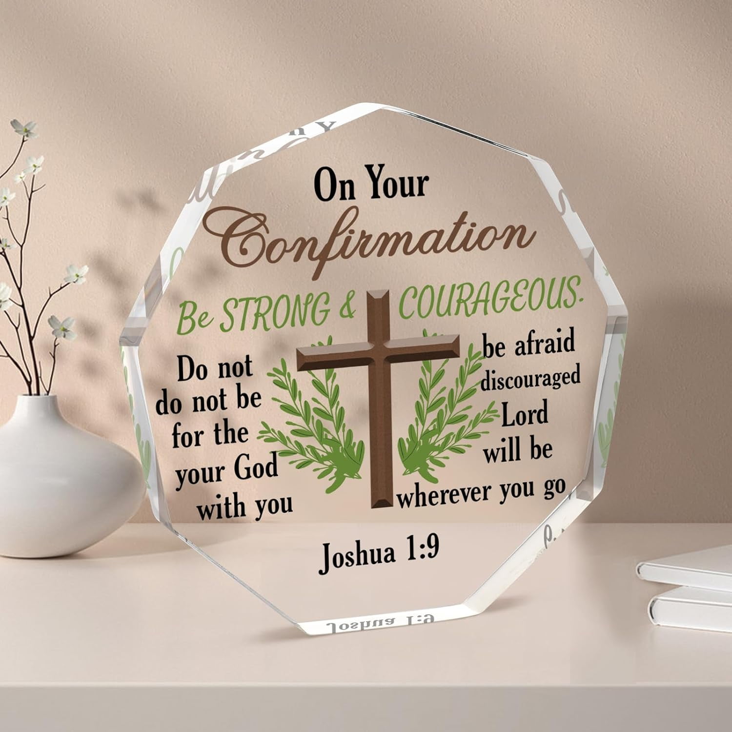 Acrylic Plaque Christian Confirmation Gifts for Teenage Boys, Gifts for ...