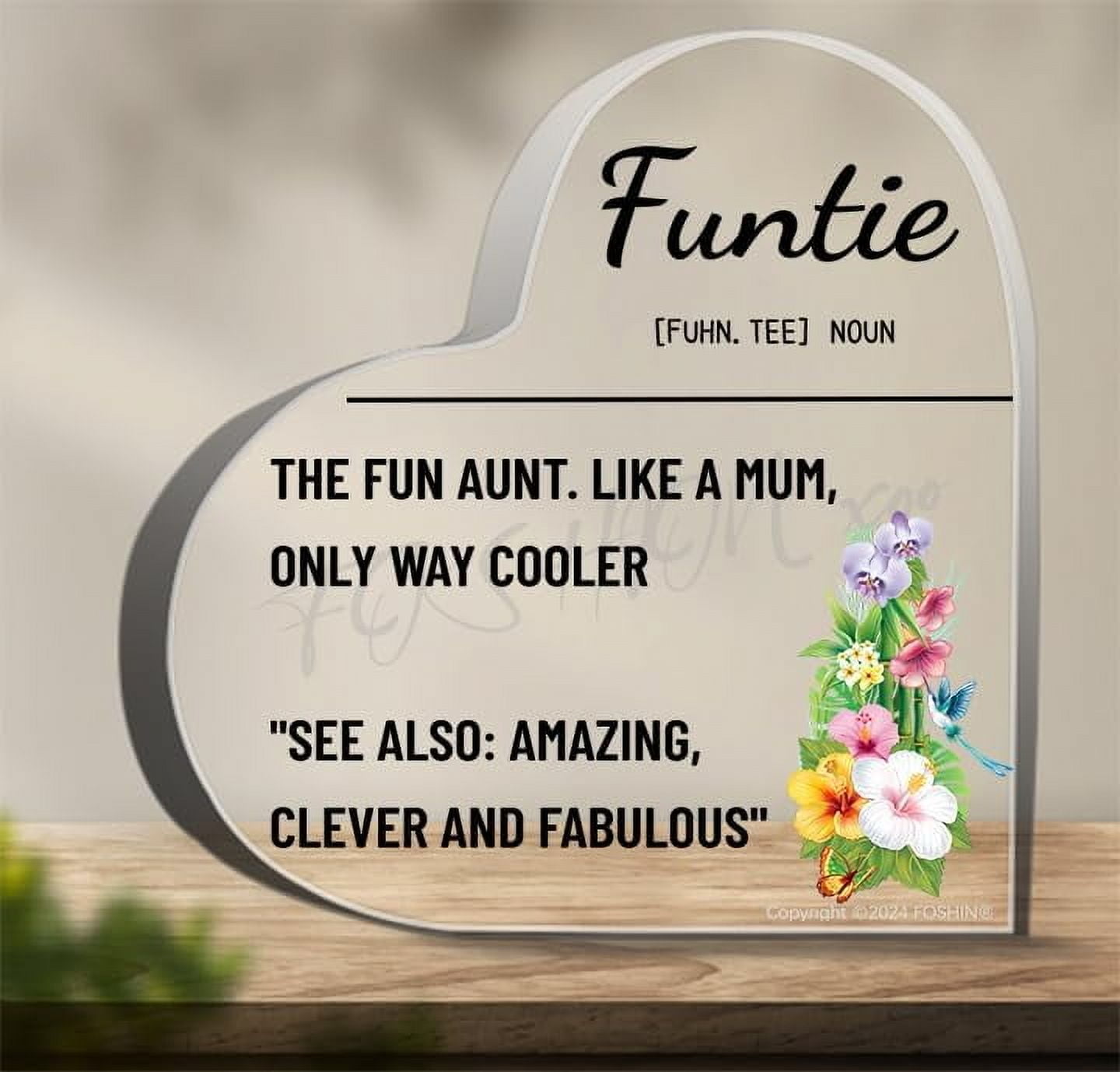 Acrylic Plaque Funtie Definition Acrylic Sign Farmhouse Ornament ...