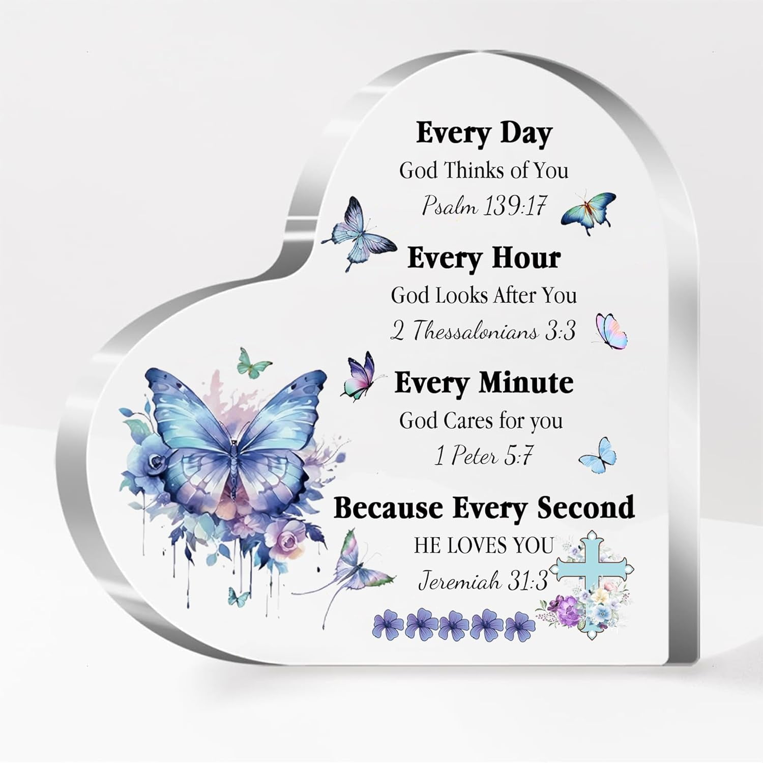 Acrylic Plaques Christian Gifts For Women Girls Bible Verses Home ...