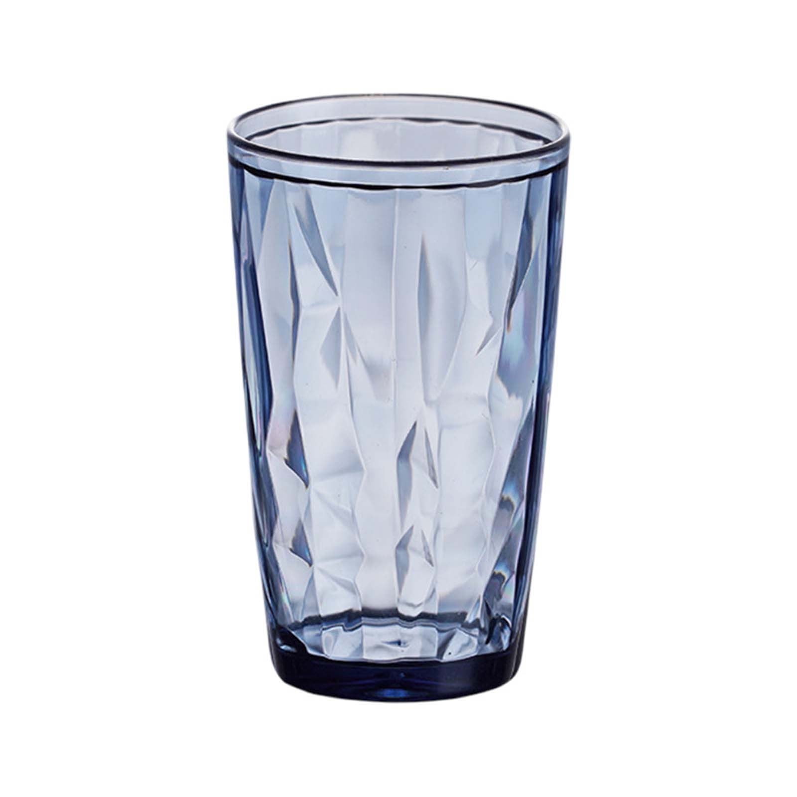 Acrylic Plastic Drinking Cups Reusable Tumblers for Water,Juice, Top-Rack Dishwasher Safe ...