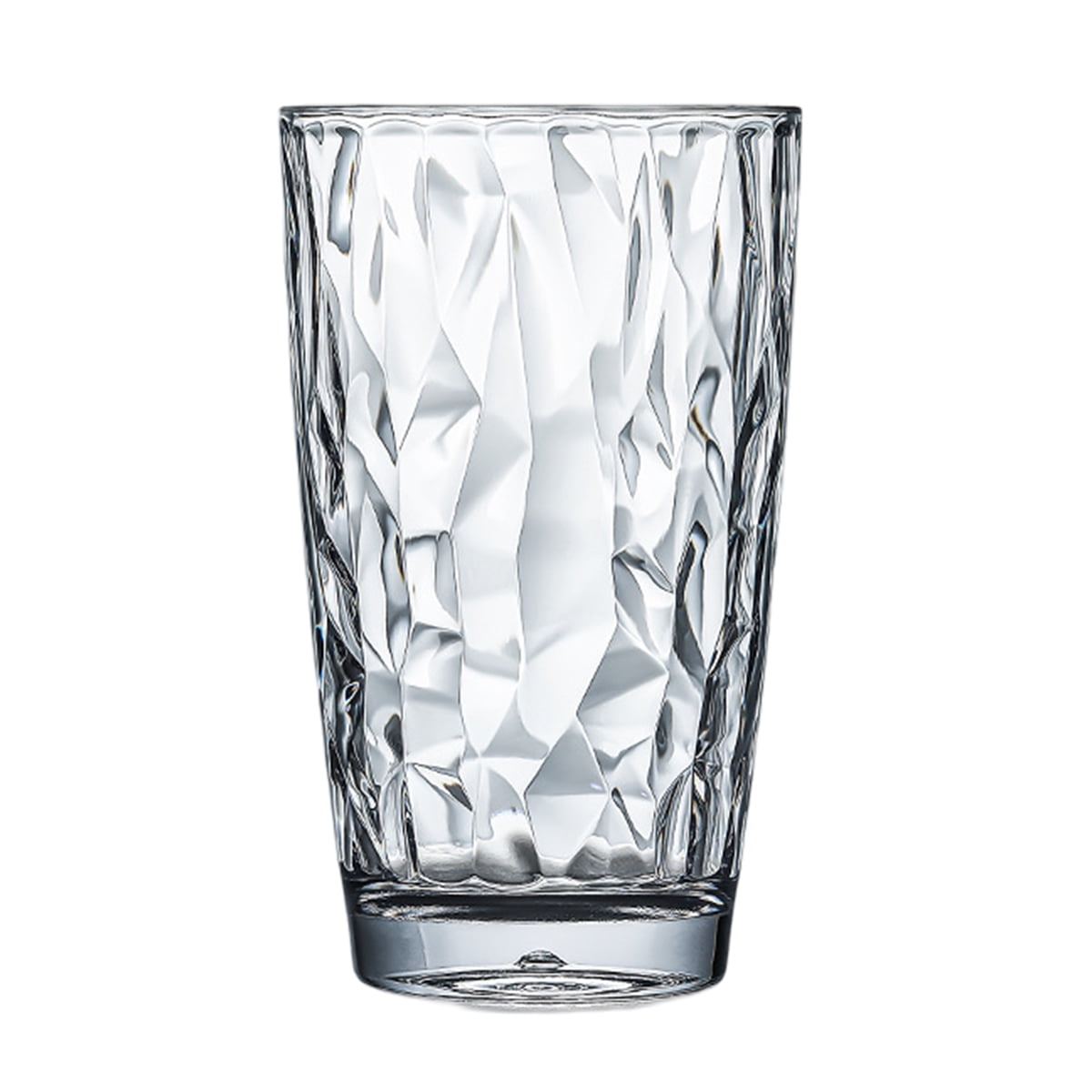 Acrylic Plastic Reusable Drinking Glasses 20oz Water Cups in Jewel Tone ...