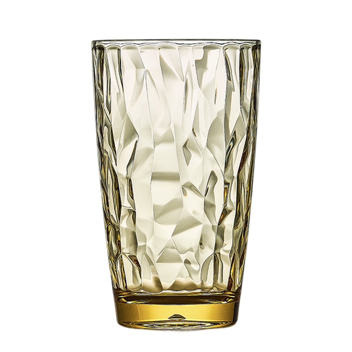 Acrylic Plastic Reusable Drinking Glasses 20oz Water Cups in Jewel Tone ...