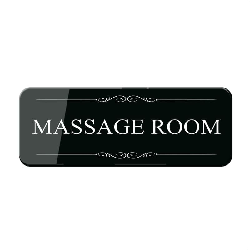 Acrylic Plastic Sign, Black And White, Modern Style, 3x9 Inches, Easy ...