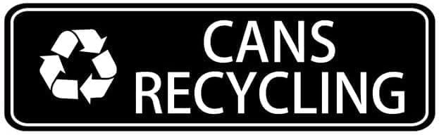 Acrylic Plastic Sign Cans Recycling Acrylic Sign For Office Door Wall ...