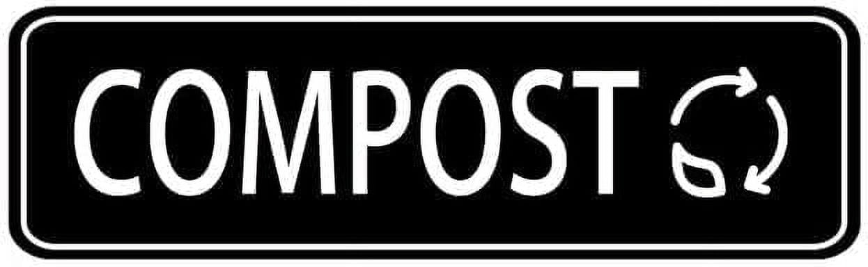 Acrylic Plastic Sign Compost Acrylic Sign For Office Door Wall Home And ...