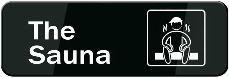 Acrylic Plastic Sign - The Sauna Sign,Acrylic Sign Safety Informative ...