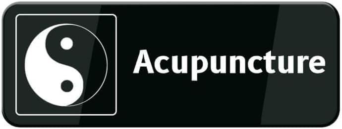 Acrylic Plastic Signs 3x10 Inch Acupuncture Door Sign Great Use For ...