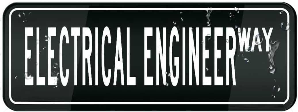 Acrylic Plastic Signs 3x10 Inch For Wall Electrical Engineer Way Self ...