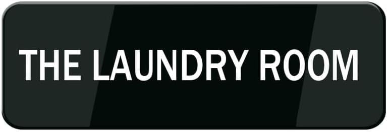 Acrylic Plastic Signs 3x10 Inch The Laundry Room Sign Acrylic Plastic ...