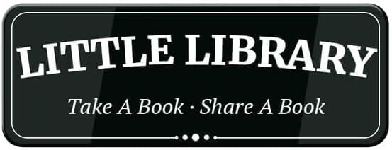 Acrylic Plastic Signs 3x10 Inch Little Library Take A Book Share A Book ...