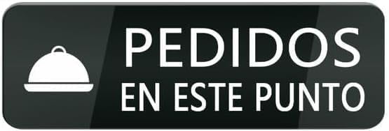 Acrylic Plastic Signs 3x10 Inch Pedidos En Este Punto Sign For House ...