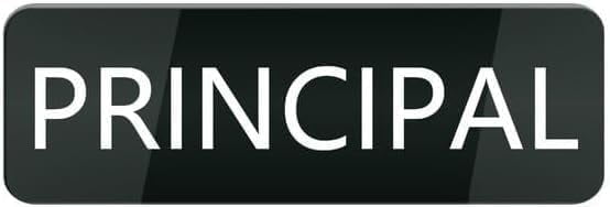 Acrylic Plastic Signs 3x10 Inch Principal Small Rectangular Sign For ...