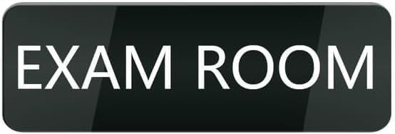 Acrylic Plastic Signs 3x8 Inch Exam Room Fade Resisting Signs For ...