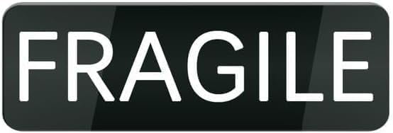 Acrylic Plastic Signs 3x8 Inch Fragile Sign For Front Door Signs For ...