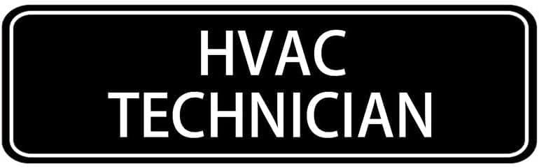 Acrylic Plastic Signs 3x8 Inch Hvac Technician Name Tagbadge Etsy Sign ...