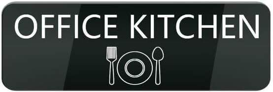 Acrylic Plastic Signs 3x8 Inch Office Kitchen Sign For Front Door Signs ...